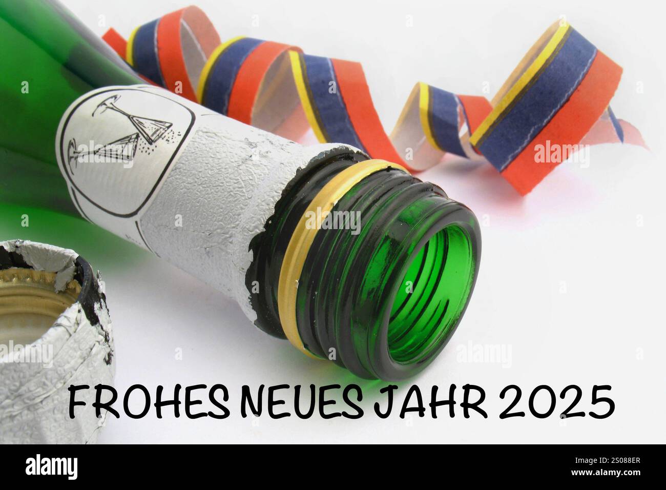 Foto zu Silvester und Neujahr 2024/2025 als guten Wuensch fuer das Jahr ...