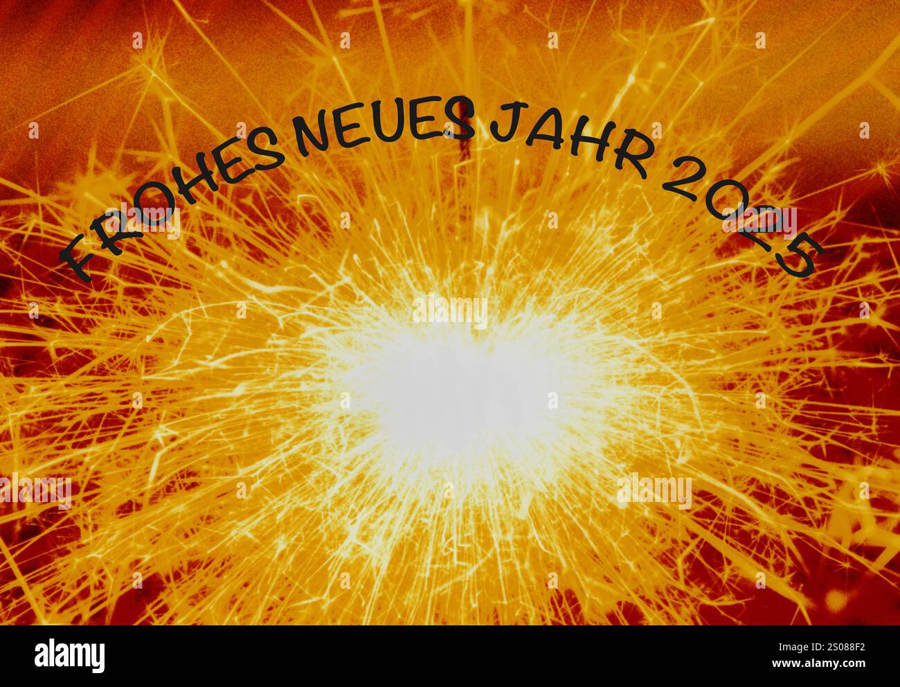 Foto zu Silvester und Neujahr 2024/2025 als guten Wuensch fuer das Jahr ...
