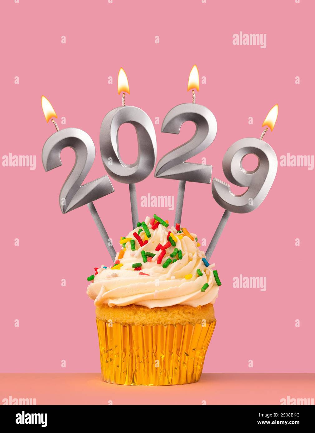 Candles number 2029 for happy new year - New Year's Eve Celebration ...