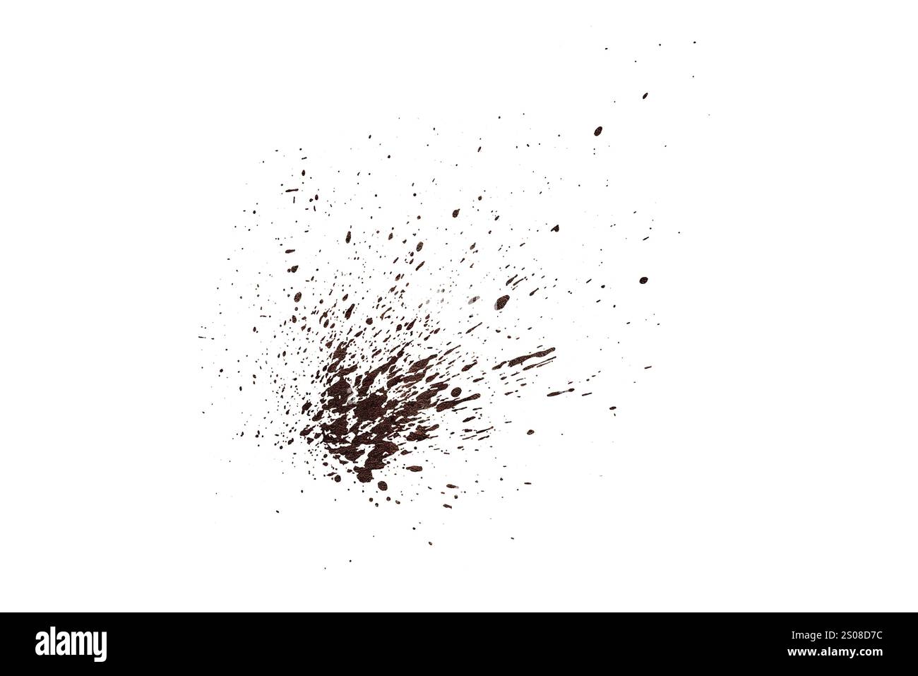 mud splash isolated on white background Stock Photo - Alamy