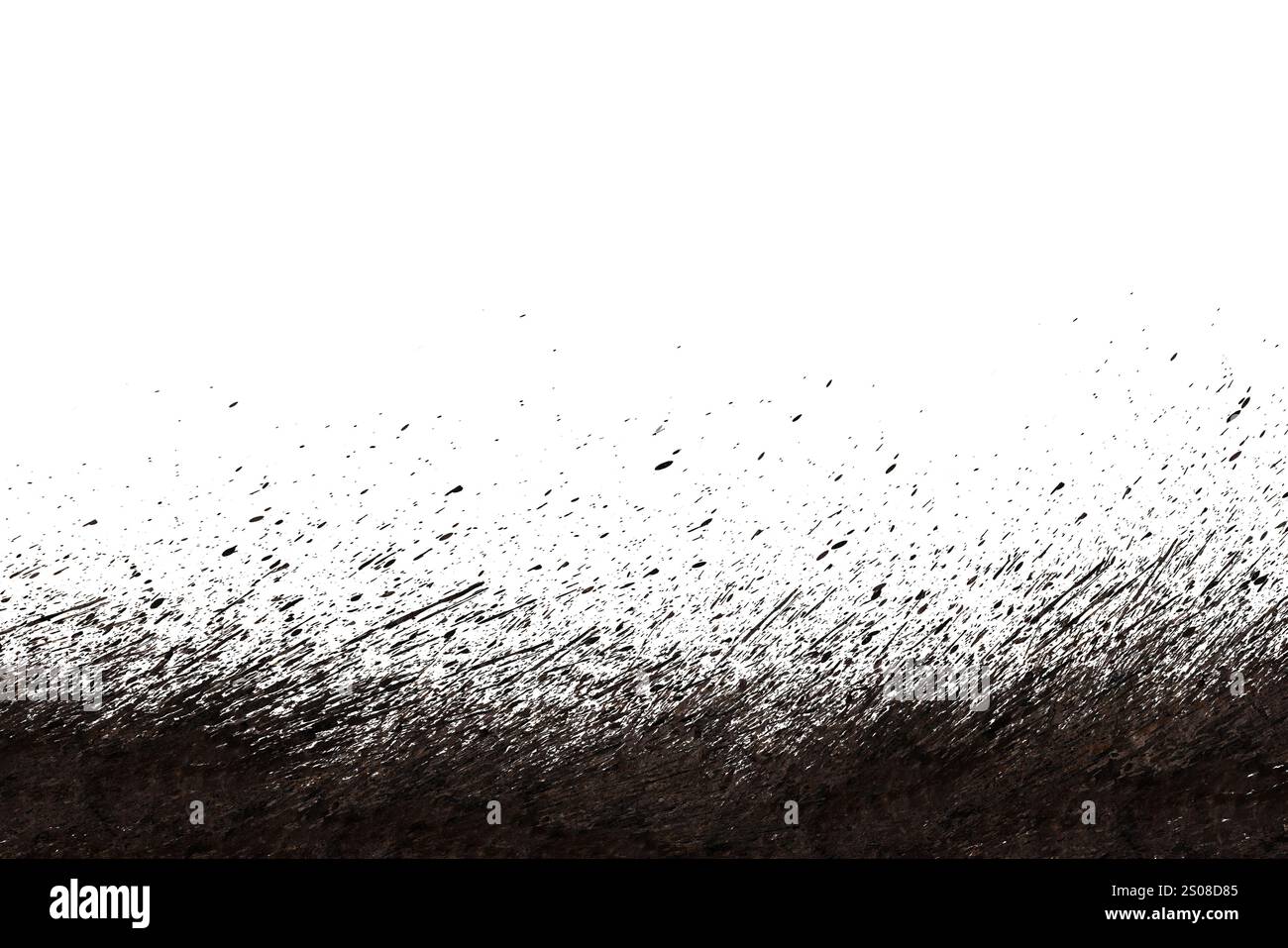 mud splash isolated on white background Stock Photo - Alamy