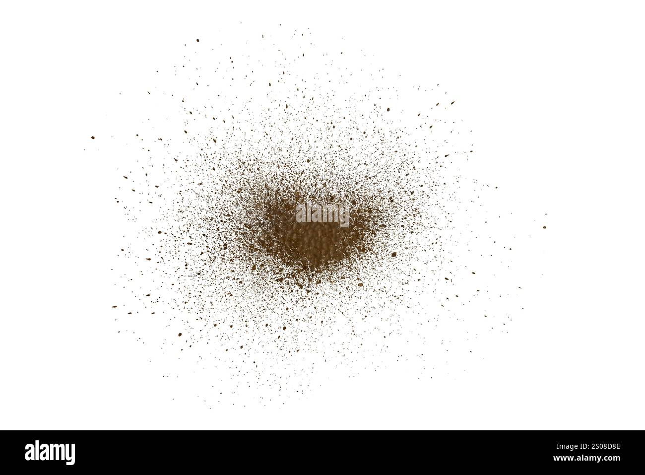 mud splash isolated on white background Stock Photo - Alamy