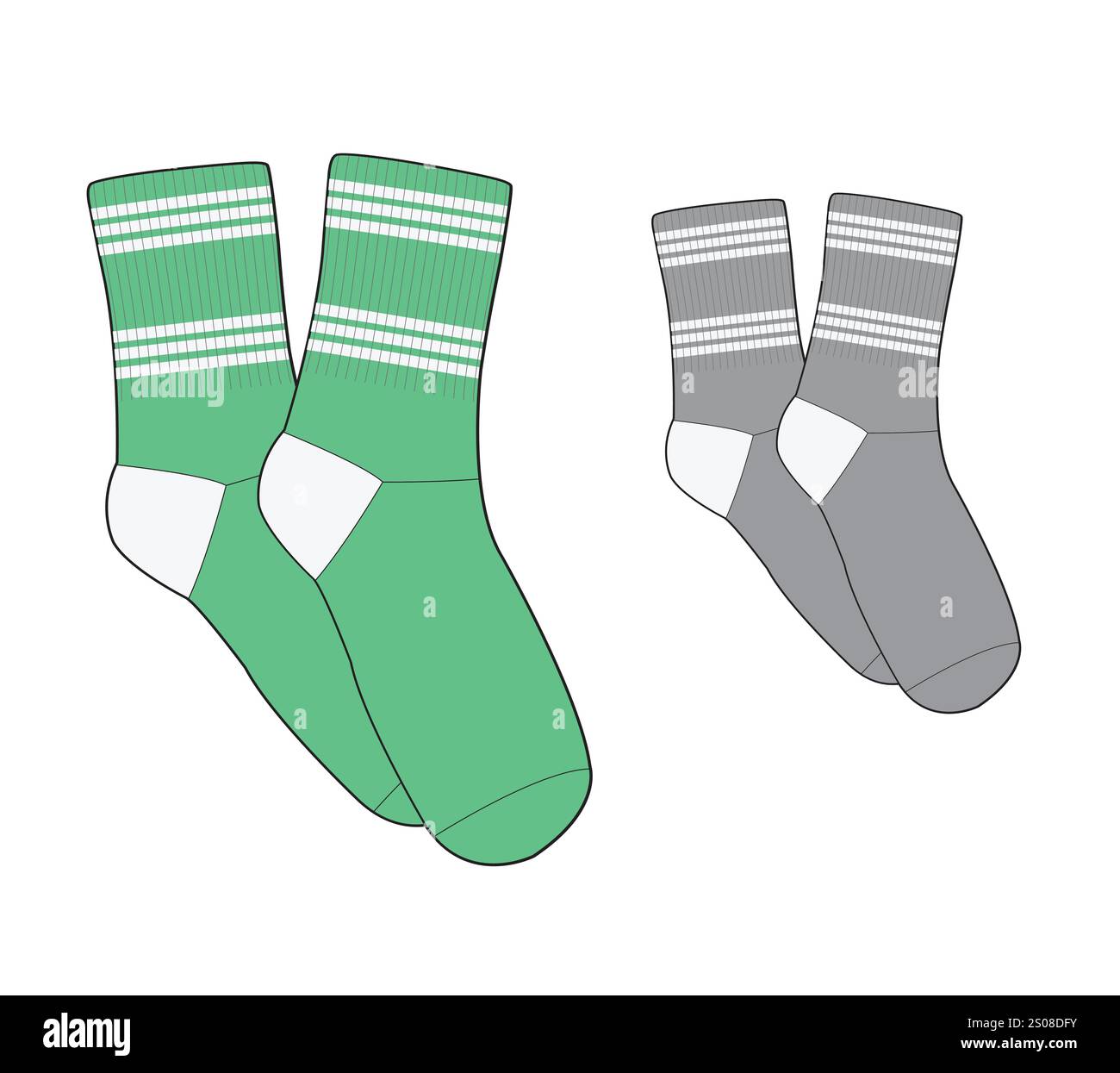 Tube socks clipart hi-res stock photography and images - Alamy