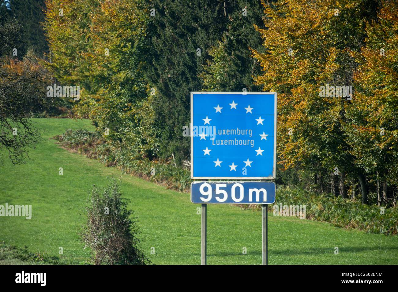 Transport infrastructure in Europe, road signs, directions, country ...