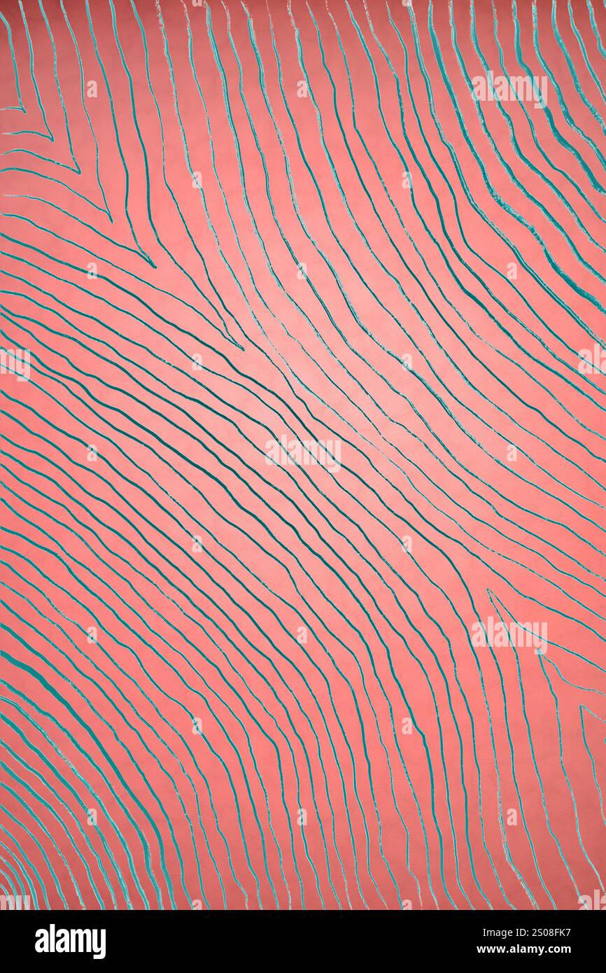 Abstract line art texture, minimalist line art pattern, pink blue line ...