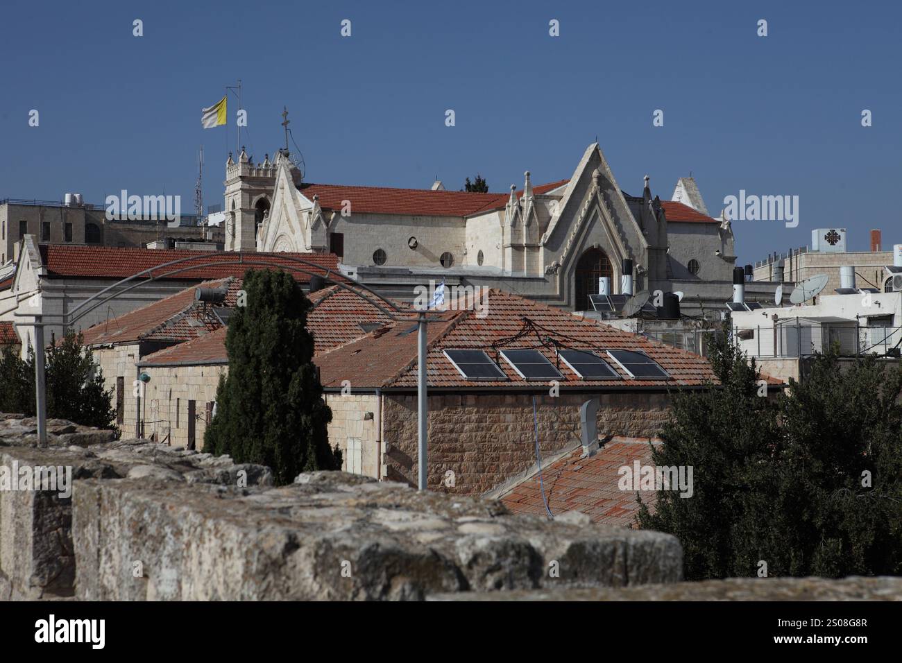 Catholic Latin Patriarchate of Jerusalem, seat of the Jerusalem Latin ...