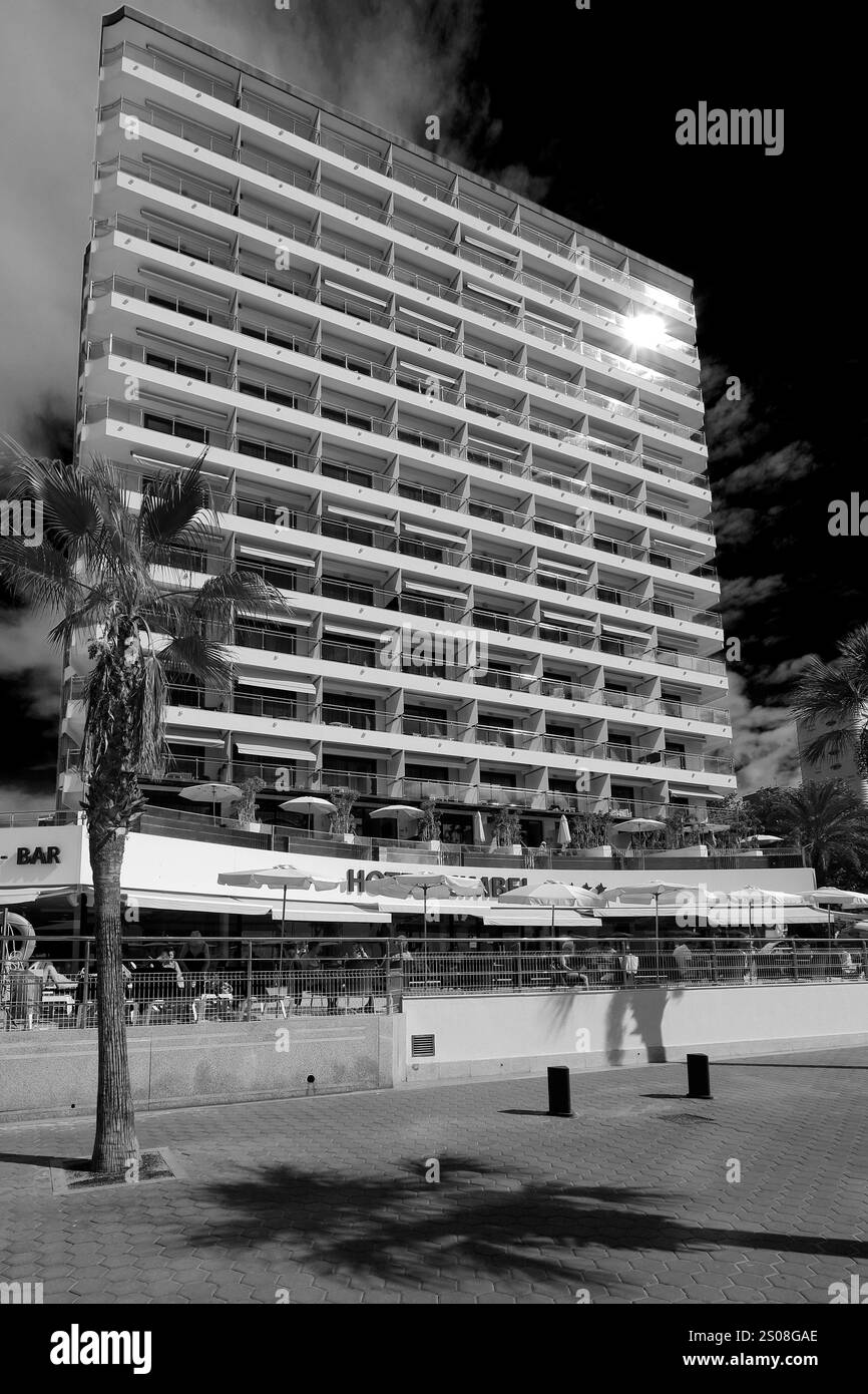 Valencia hotels Black and White Stock Photos & Images - Alamy