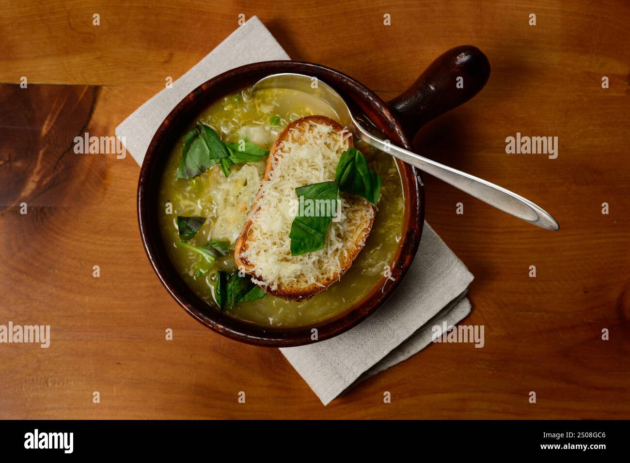 Carabaccia Tuscan Onion Soup als called Cipollata served in a Terra ...