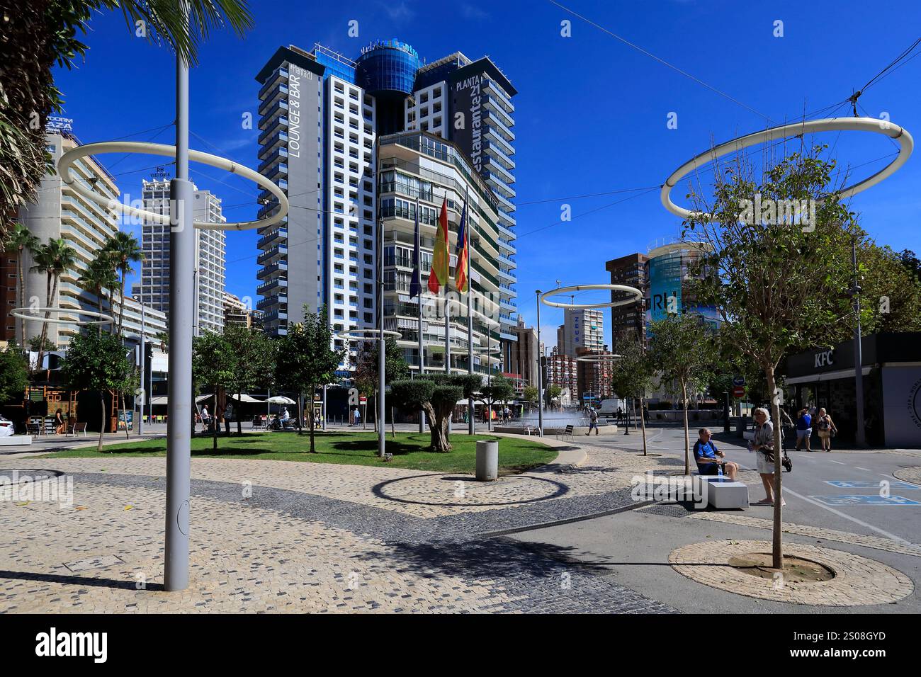 The Hotel Maderia Centro, Benidorm old town, Costa Blanca, Valencia ...
