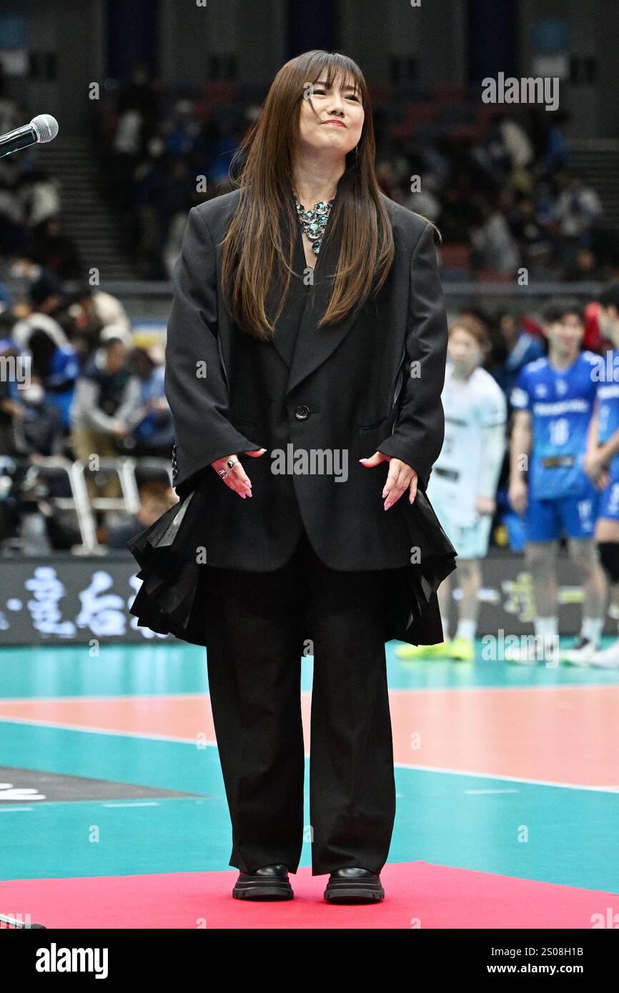 Osaka, Japan. Credit: MATSUO. 22nd Dec, 2024. Hitomi Shimatani Volleyball : 2024 All Japan Men's ...