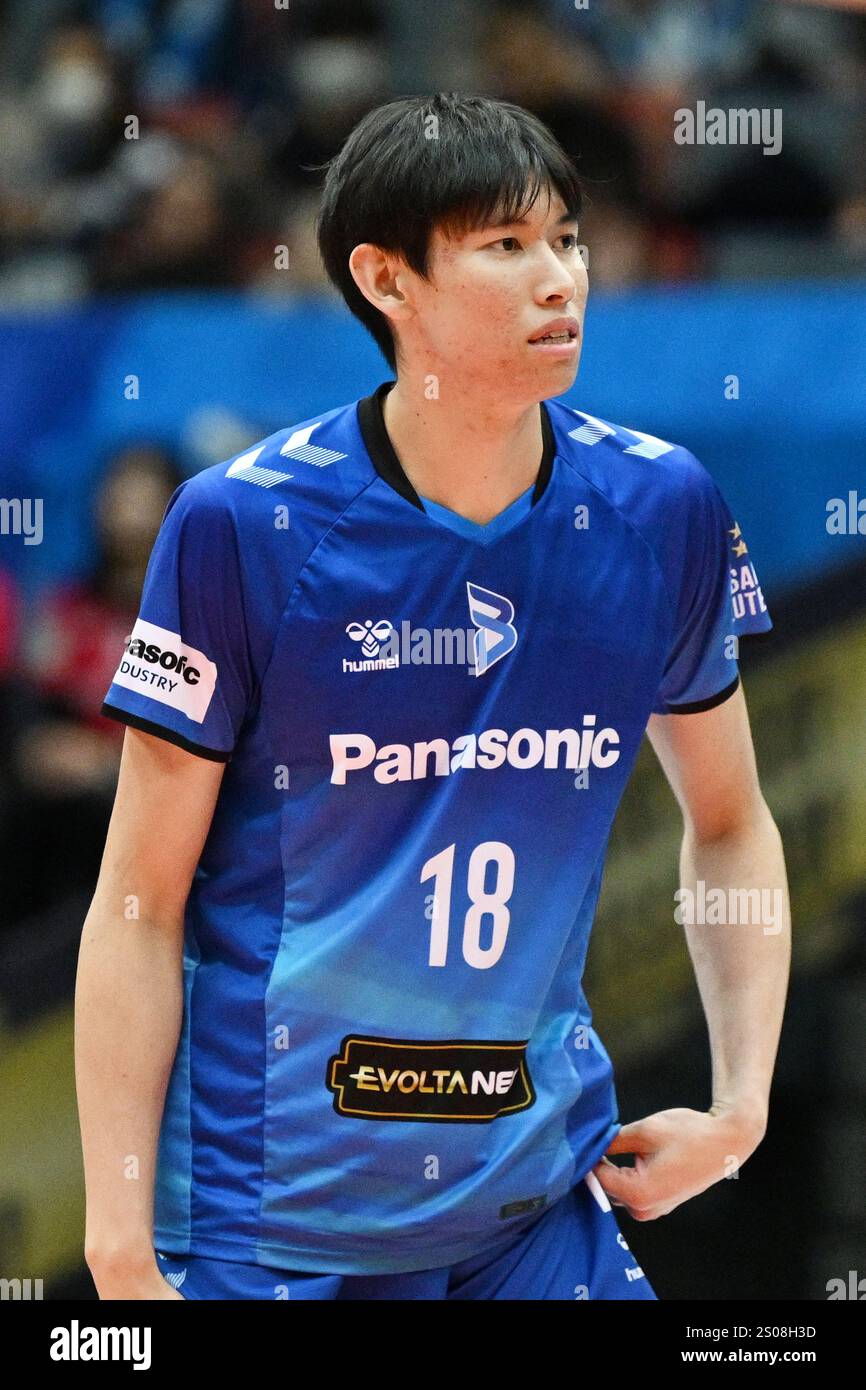 Osaka, Japan. Credit: MATSUO. 22nd Dec, 2024. Hiroto Nishiyama ...