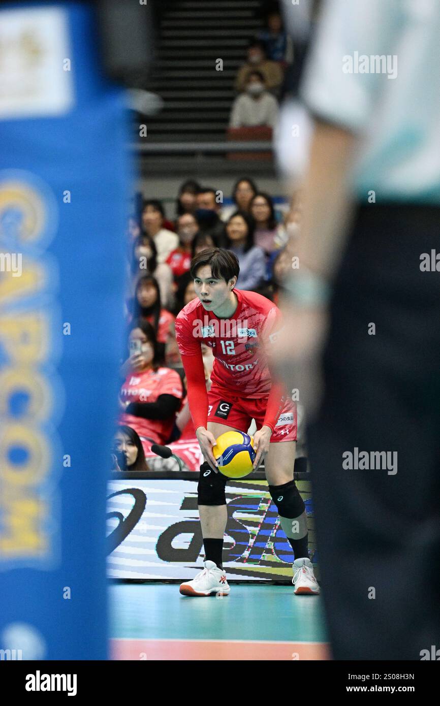 Osaka, Japan. Credit: MATSUO. 22nd Dec, 2024. Ran Takahashi () Volleyball : 2024 All Japan Men's ...