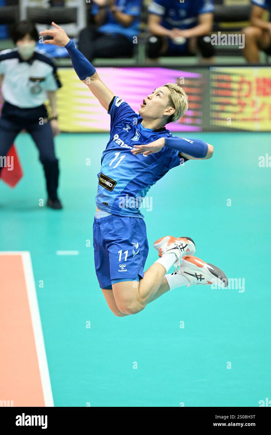 Osaka, Japan. Credit: MATSUO. 22nd Dec, 2024. Yuji Nishida ...