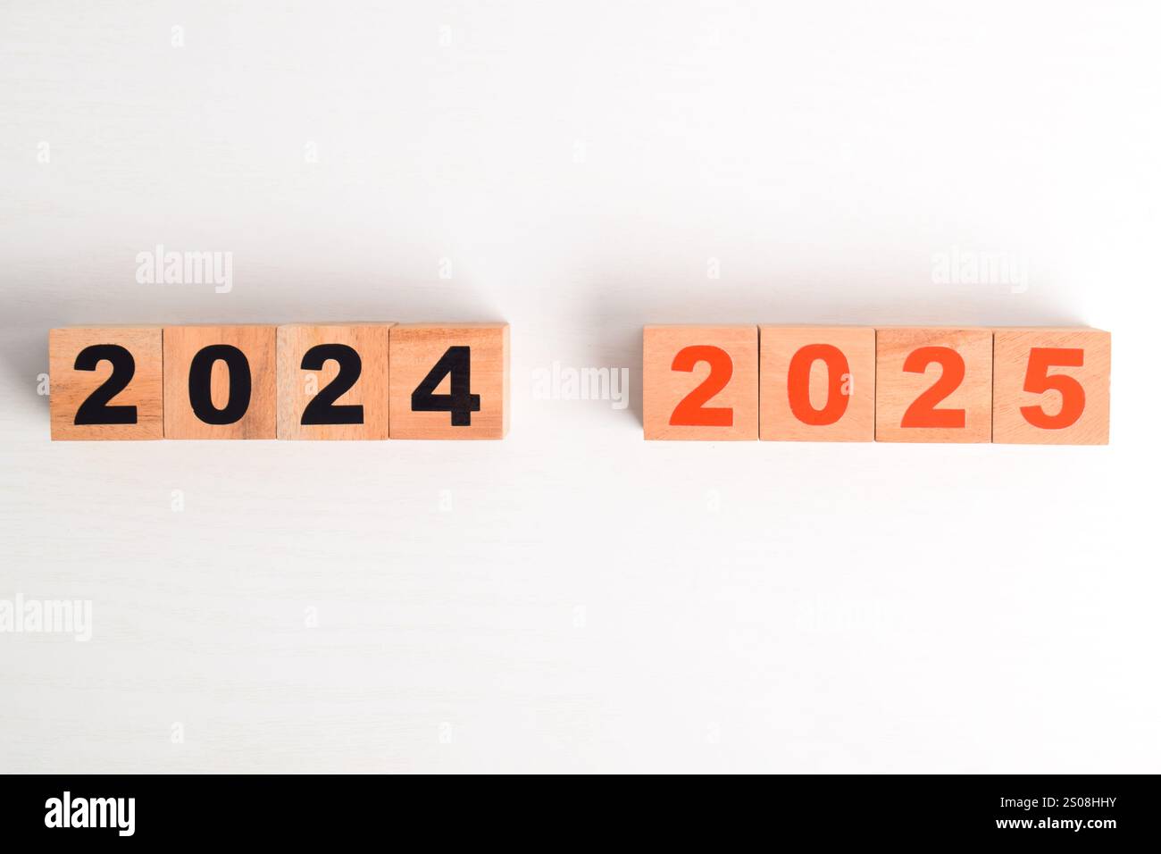Transitional changes from 2024 to 2025 on white background. Welcome new ...