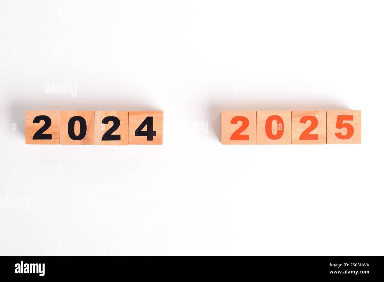 Transitional changes from 2024 to 2025 on white background. Welcome new ...