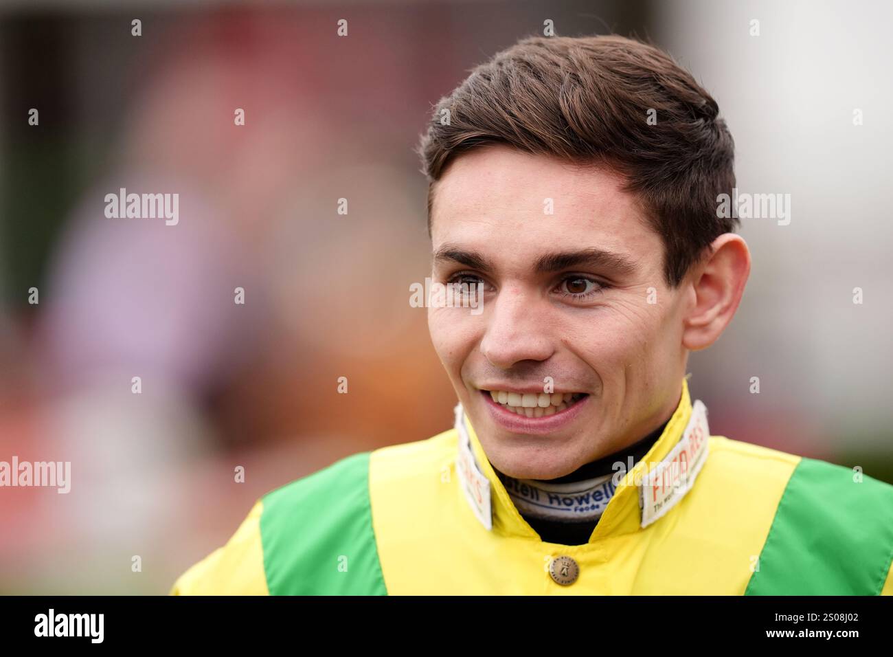 Jockey Ben Jones after winning the Ladbrokes Best Odds Guaranteed On ...