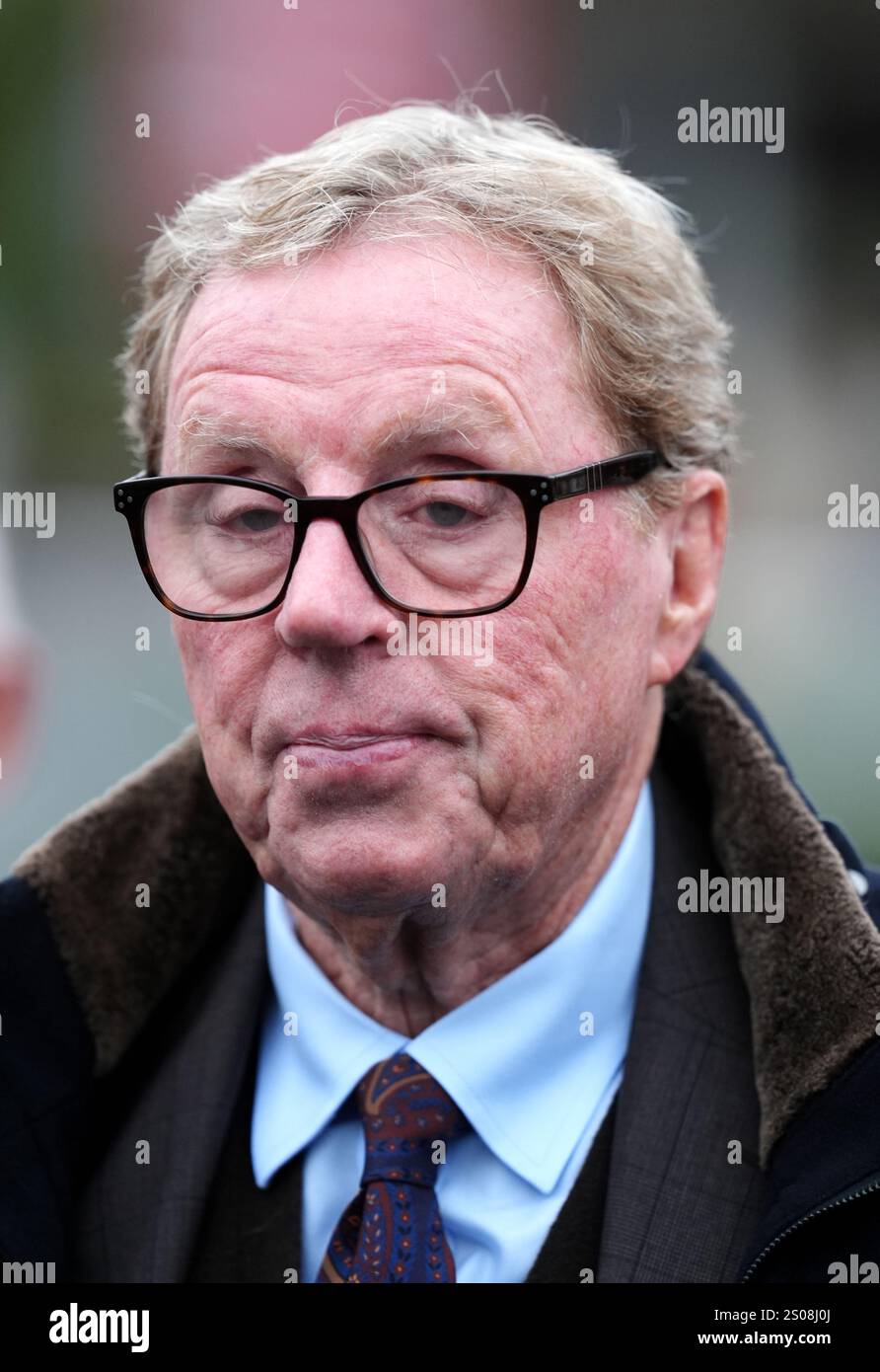 Harry Redknapp being interviewed by itv Sport on King George VI Chase ...