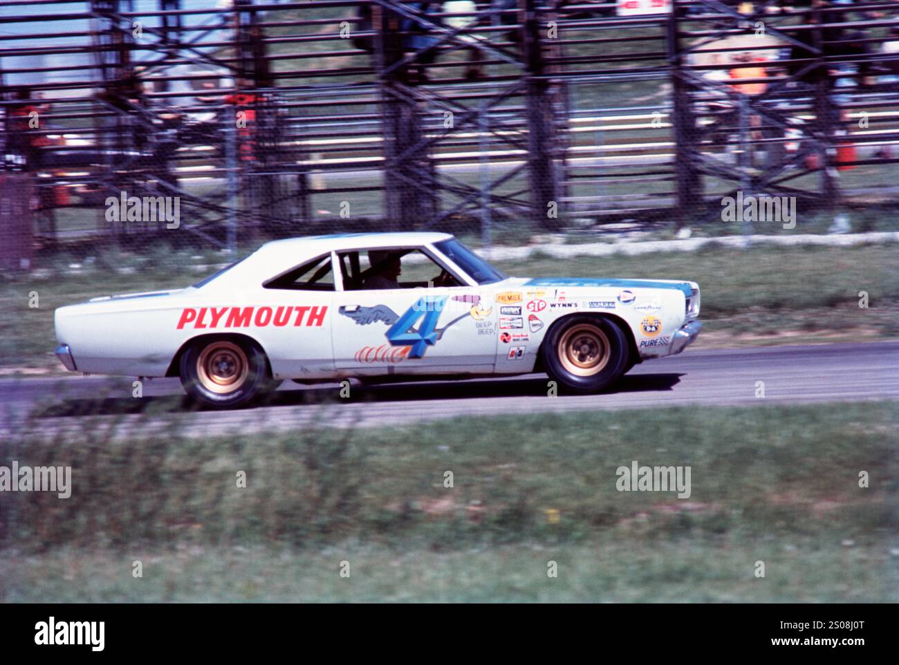 Norm Nelson. USAC Stock Car Stock Photo - Alamy