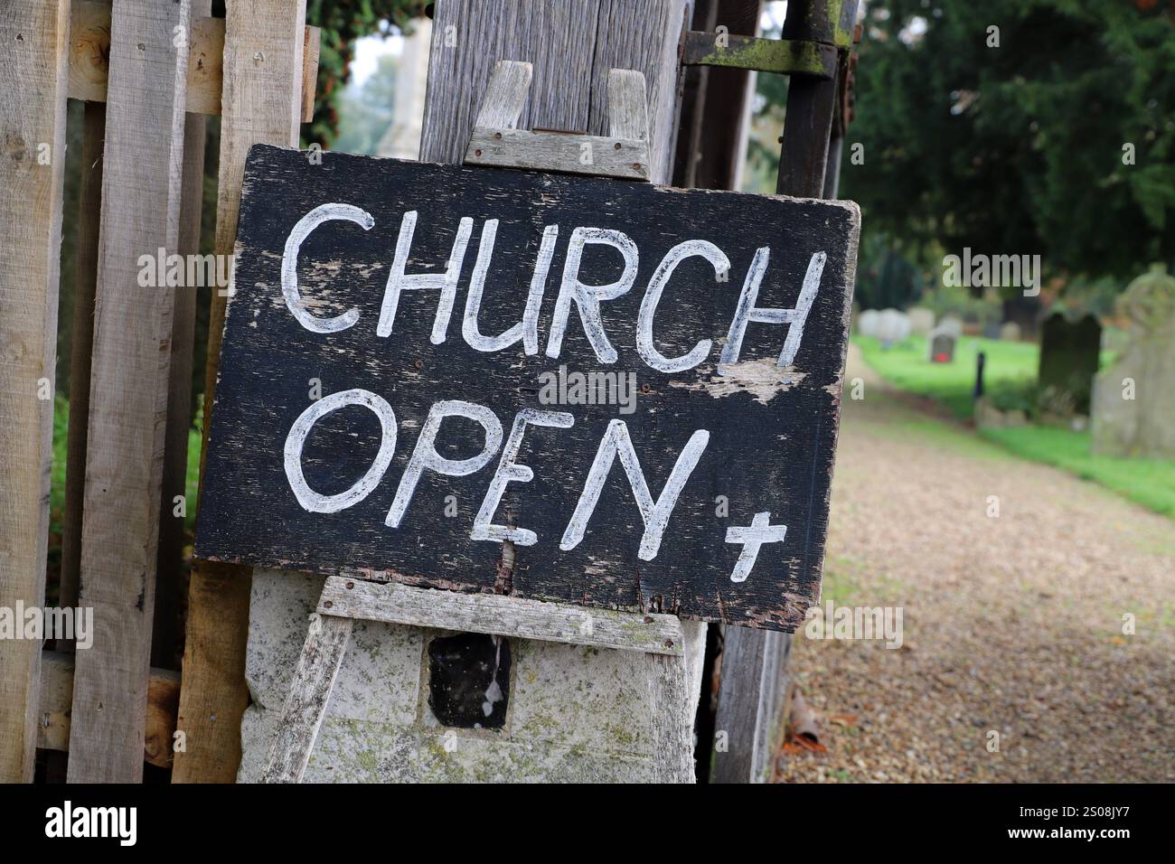 Welcome to church hi-res stock photography and images - Alamy