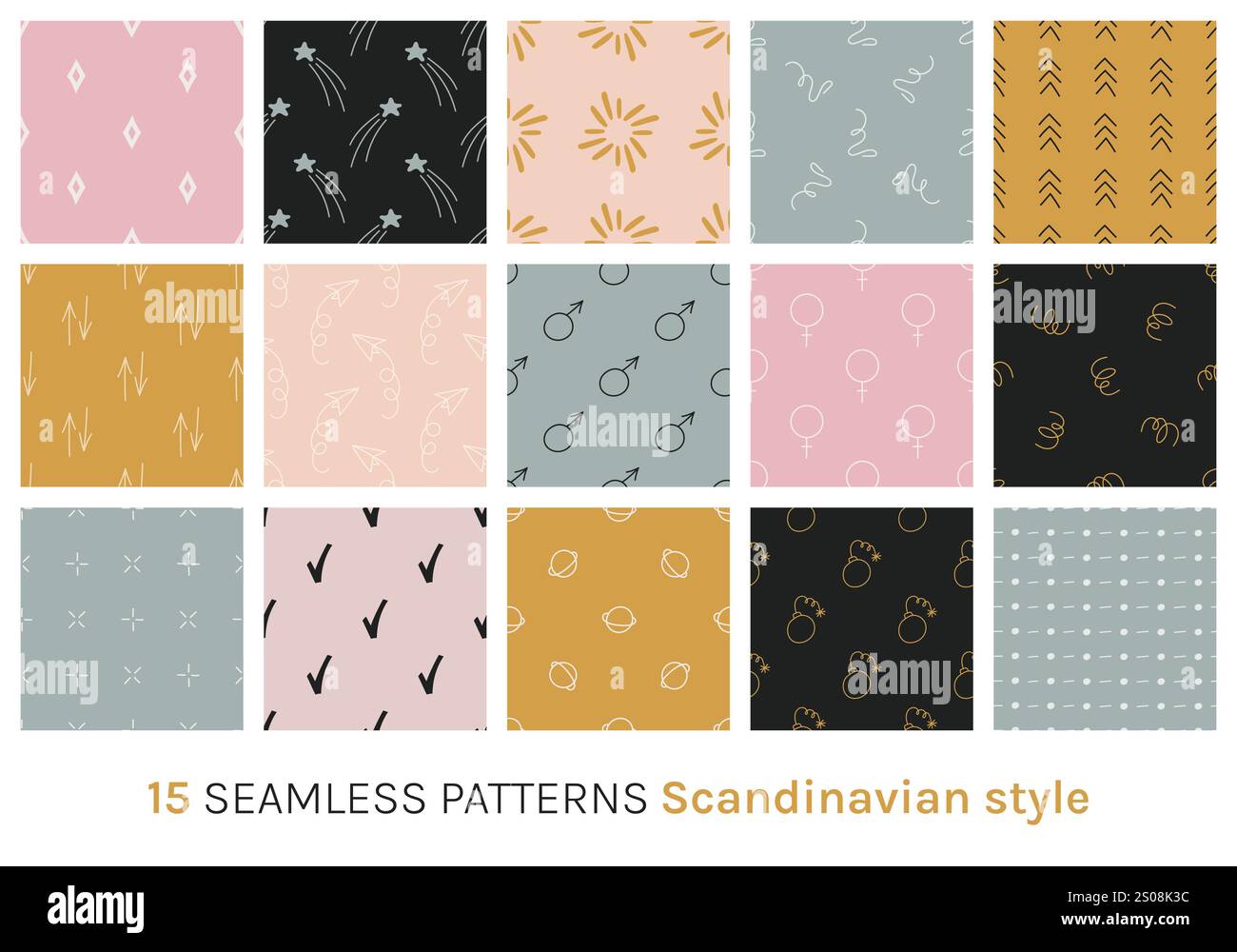 Gender neutral patterns Cut Out Stock Images & Pictures - Alamy