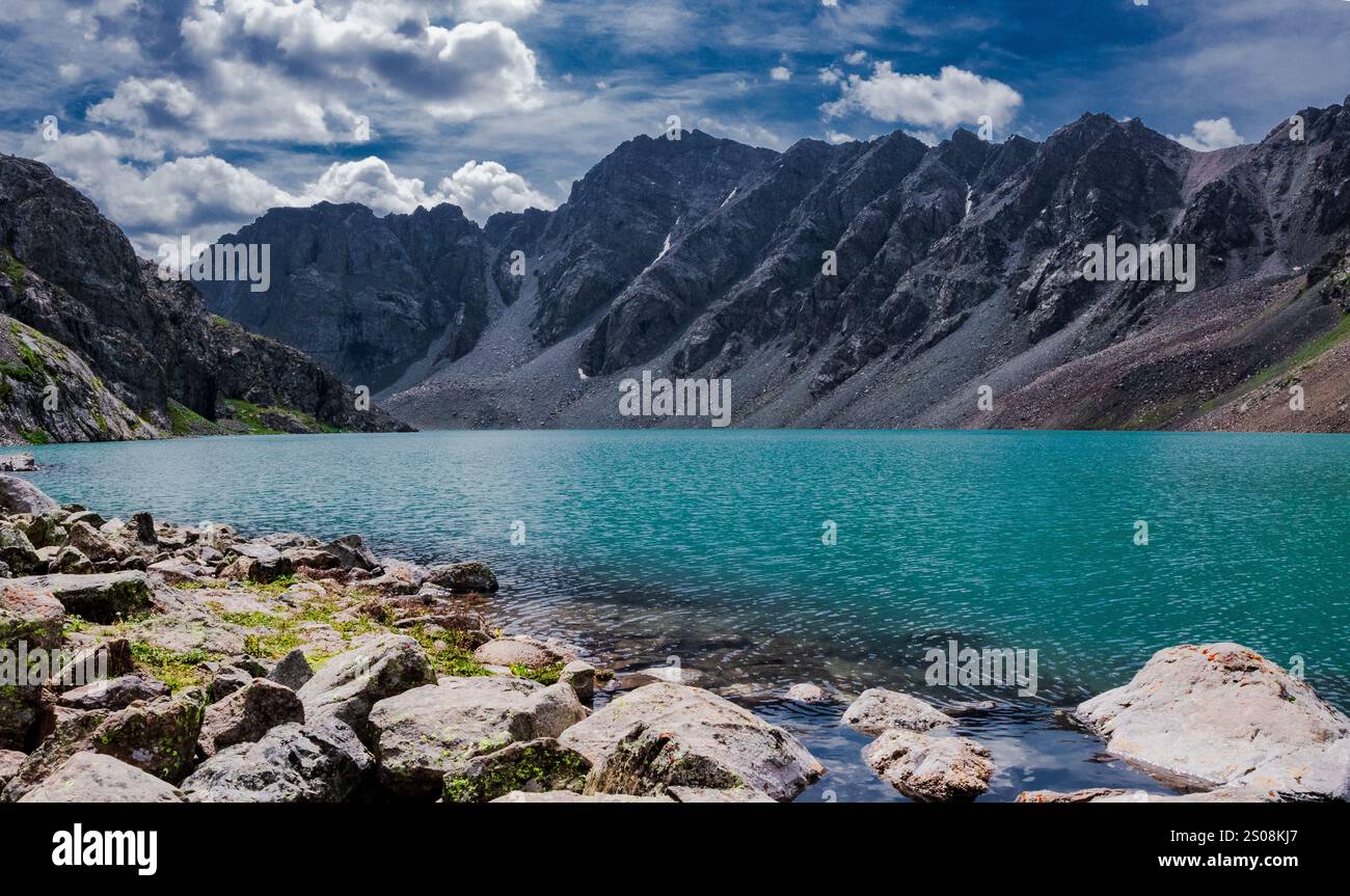 Ala Kul Lake is a popular hiking destination in north-eastern ...