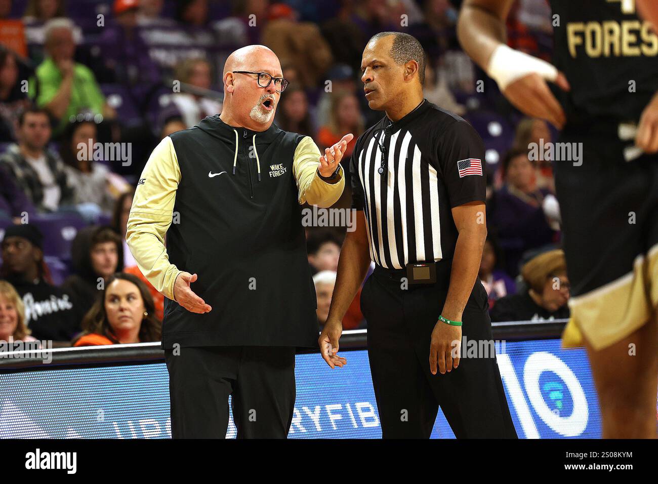 CLEMSON, SC - DECEMBER 21: Wake Forest Demon Deacons head coach Steve ...