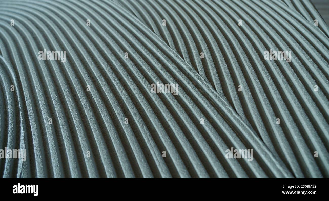 Decorative plaster is creating a wavy pattern, perfect for backgrounds ...