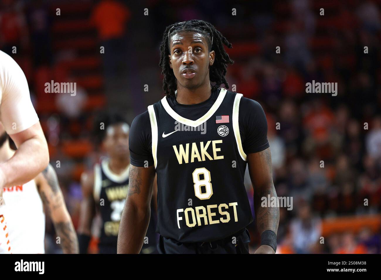 CLEMSON, SC - DECEMBER 21: Wake Forest Demon Deacons guard Ty-Laur ...