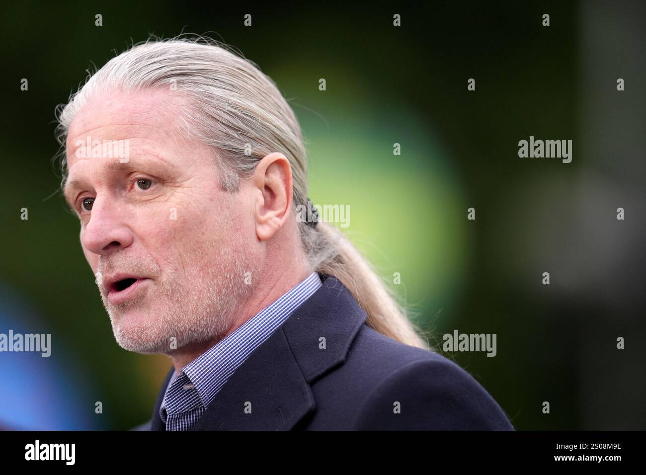 Former football player Emmanuel Petit on King George VI Chase Day at ...