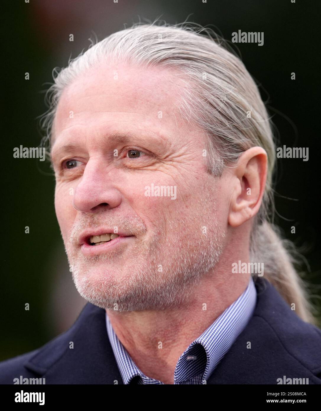 Former football player Emmanuel Petit on King George VI Chase Day at ...