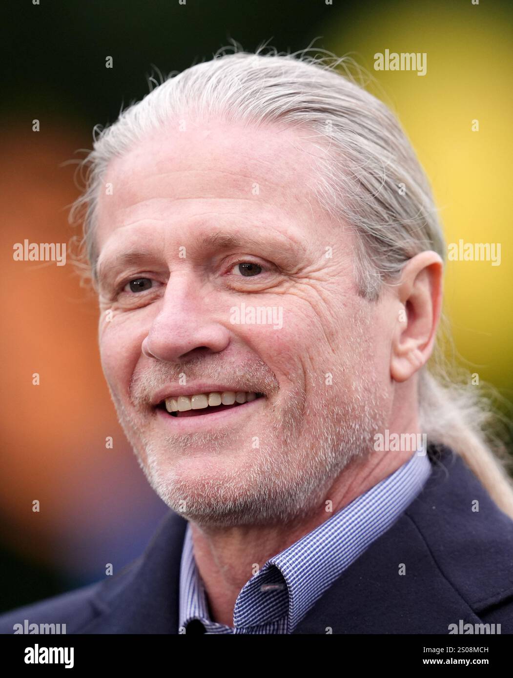 Former football player Emmanuel Petit on King George VI Chase Day at ...