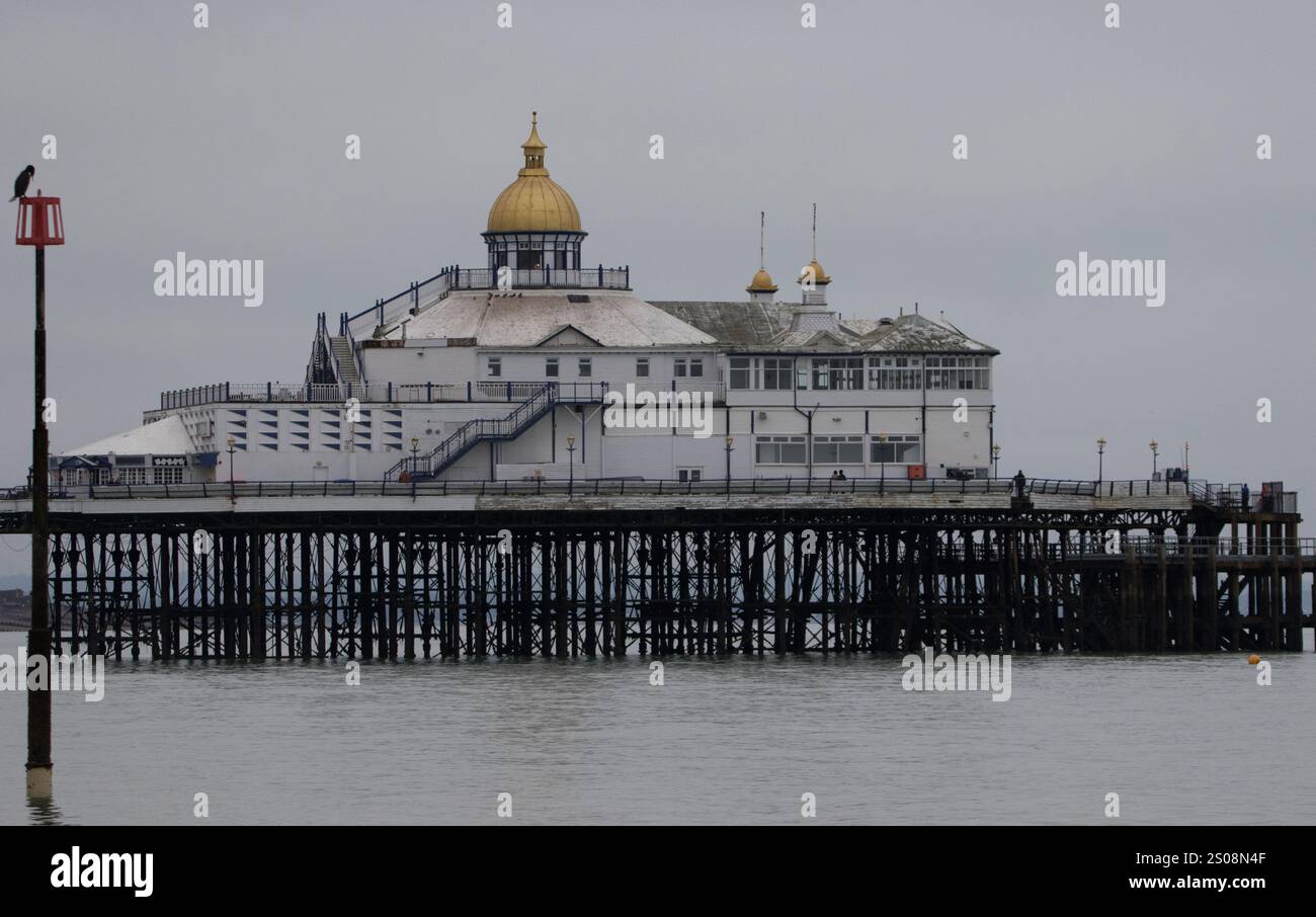 Eastbourne, East Sussex, UK. 26th Dec, 2024. Locals, many in festive ...