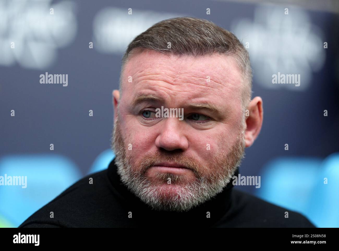 Plymouth Argyle manager Wayne Rooney before the Sky Bet Championship ...