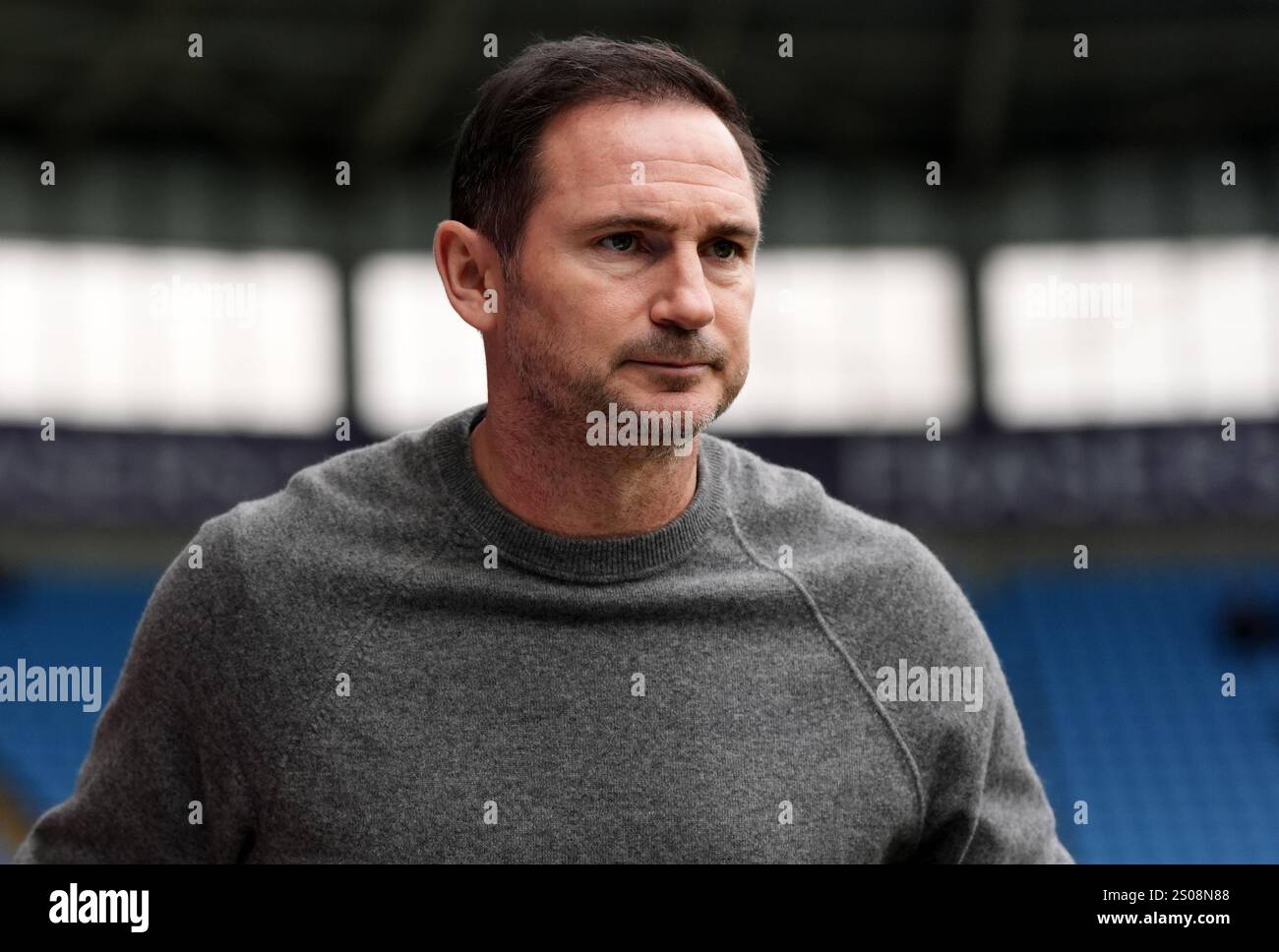 Coventry City head coach Frank Lampard before the Sky Bet Championship ...