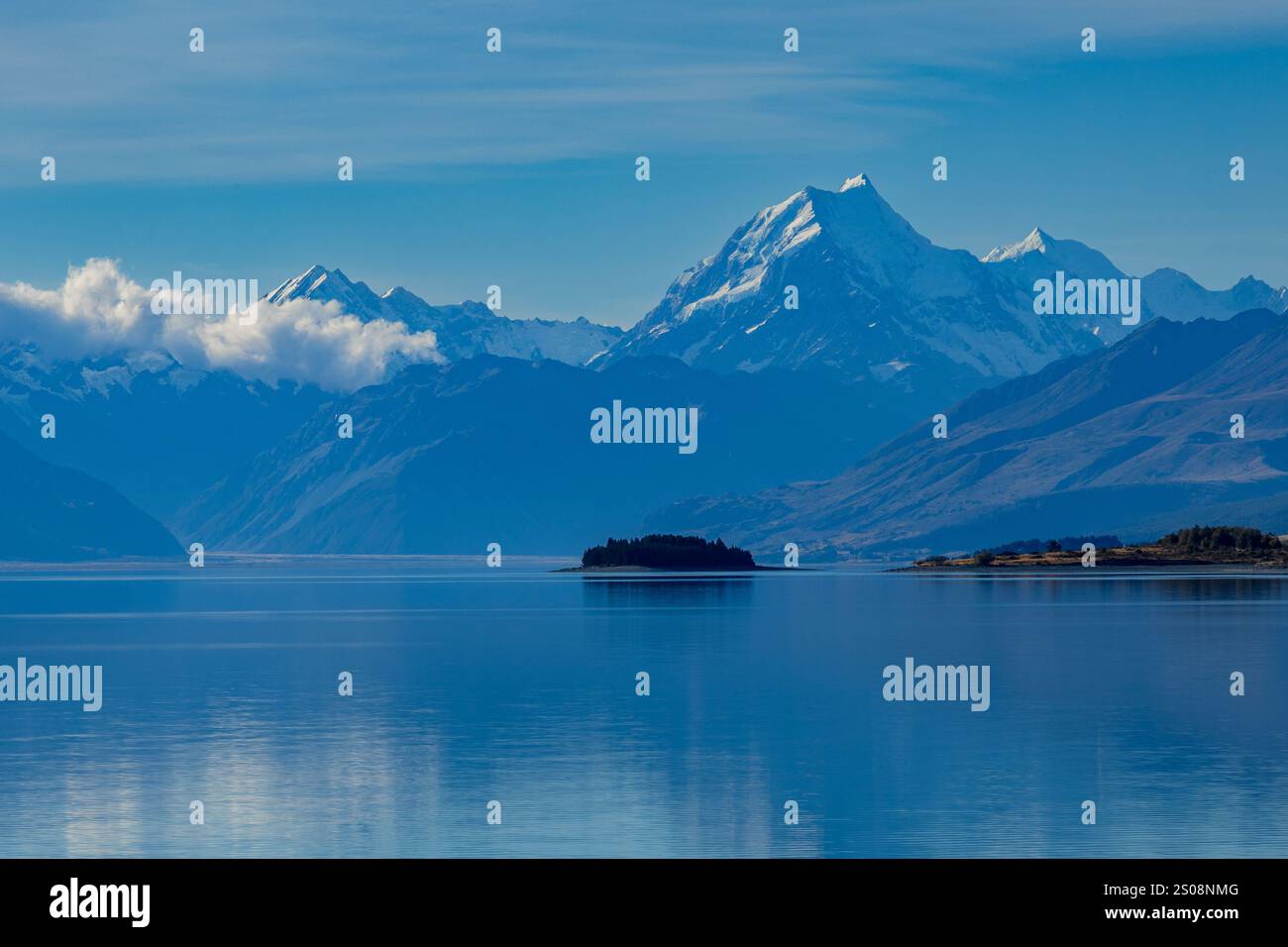 Mount Cook New Zealand Stock Photo - Alamy