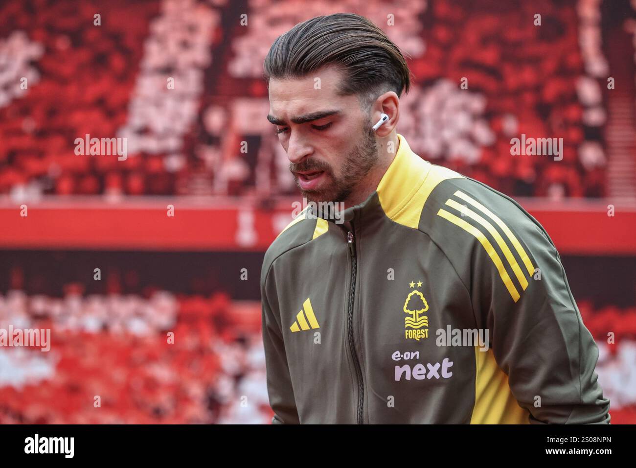 Nottingham, UK. 26th Dec, 2024. Jota Silva of Nottingham Forest arrives ...