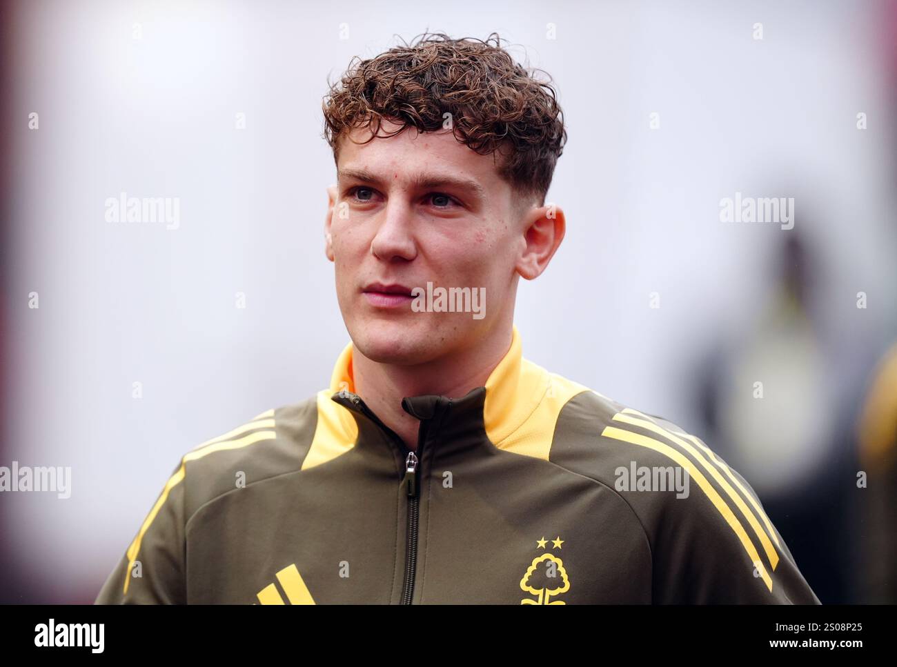 Nottingham Forest's Ryan Yates ahead of the Premier League match at the ...