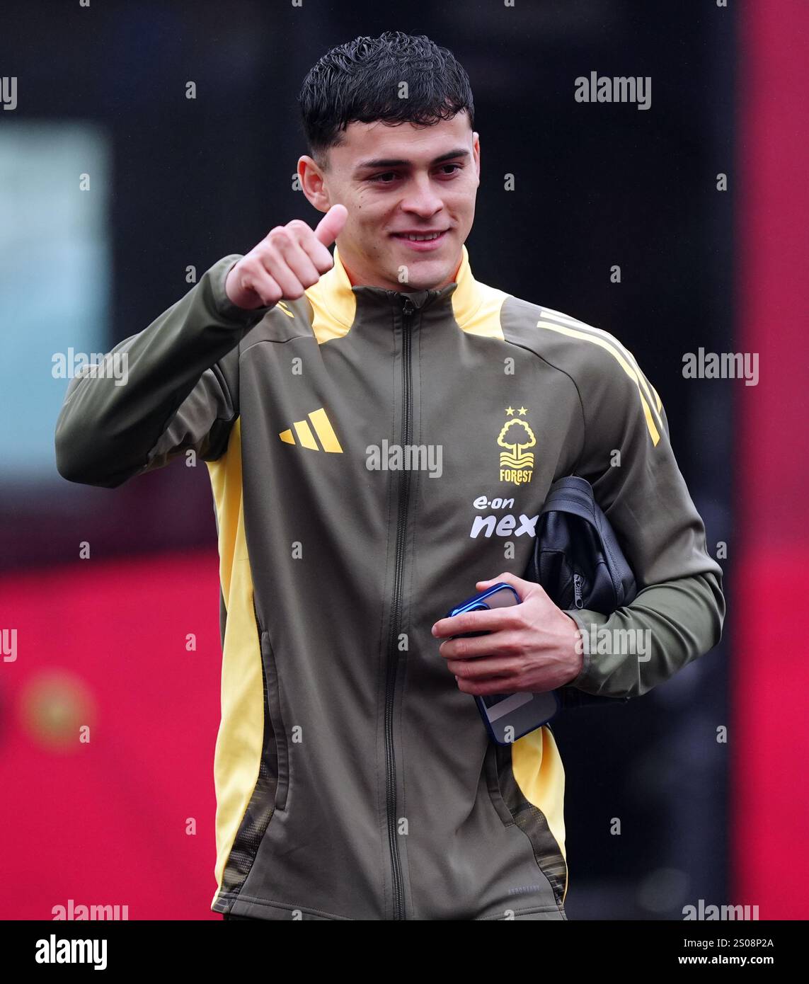 Nottingham Forest's Ramon Sosa ahead of the Premier League match at the ...