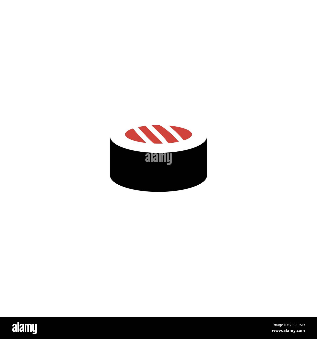 Menu sushi roll icon Cut Out Stock Images & Pictures - Alamy