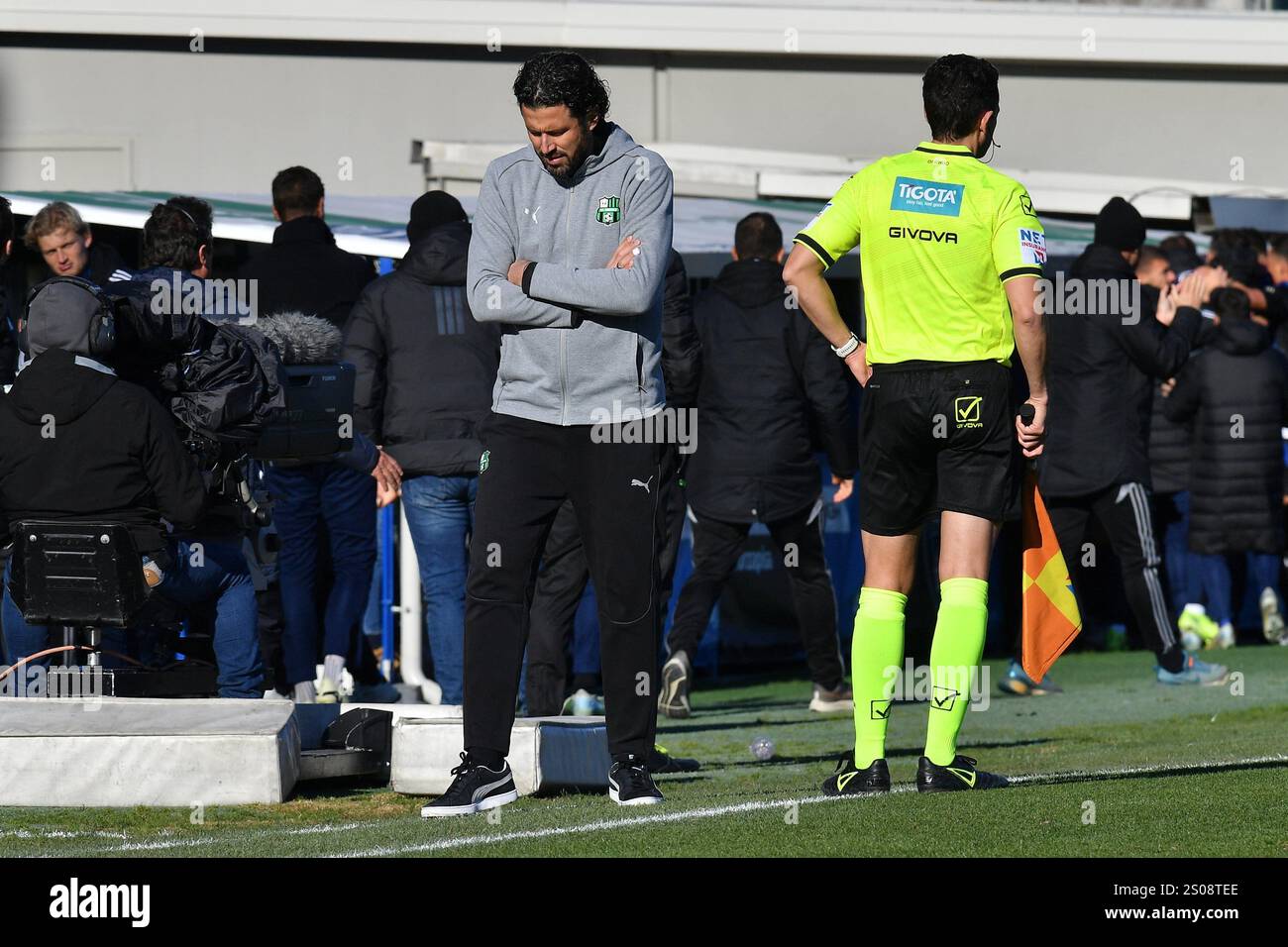 Pisa, Italy. 26th Dec, 2024. Head coach of Sassuolo Fabio Grosso ...