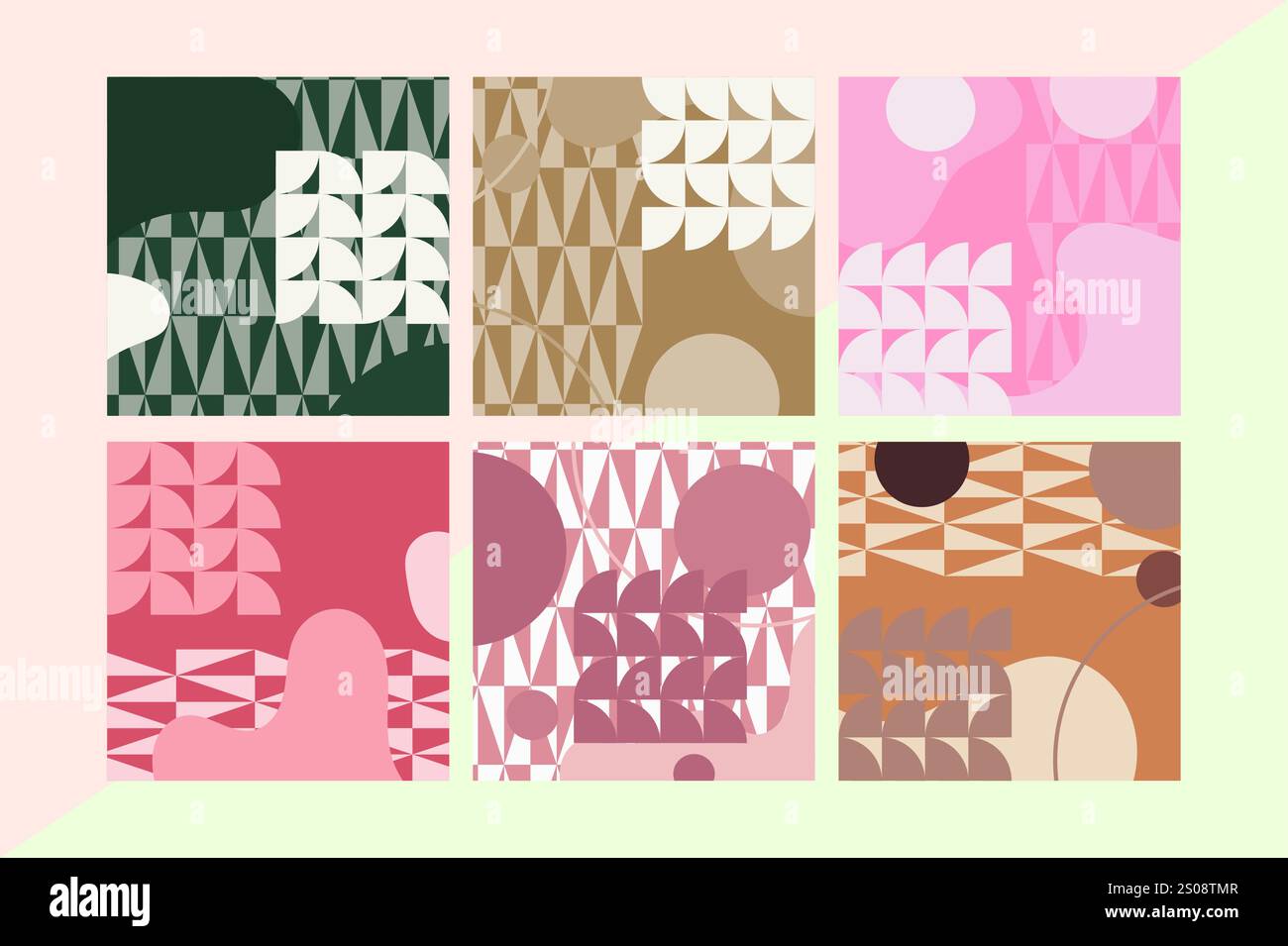 Exploring the interplay of shapes and patterns Stock Vector Image & Art ...