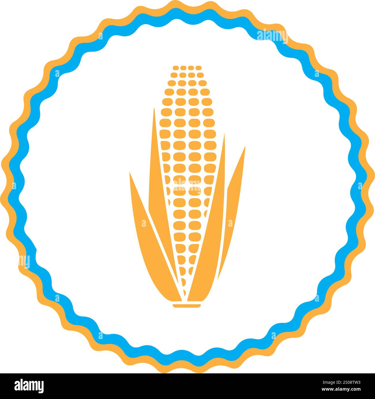 vector colorful corn, sticky food design Stock Vector Image & Art - Alamy