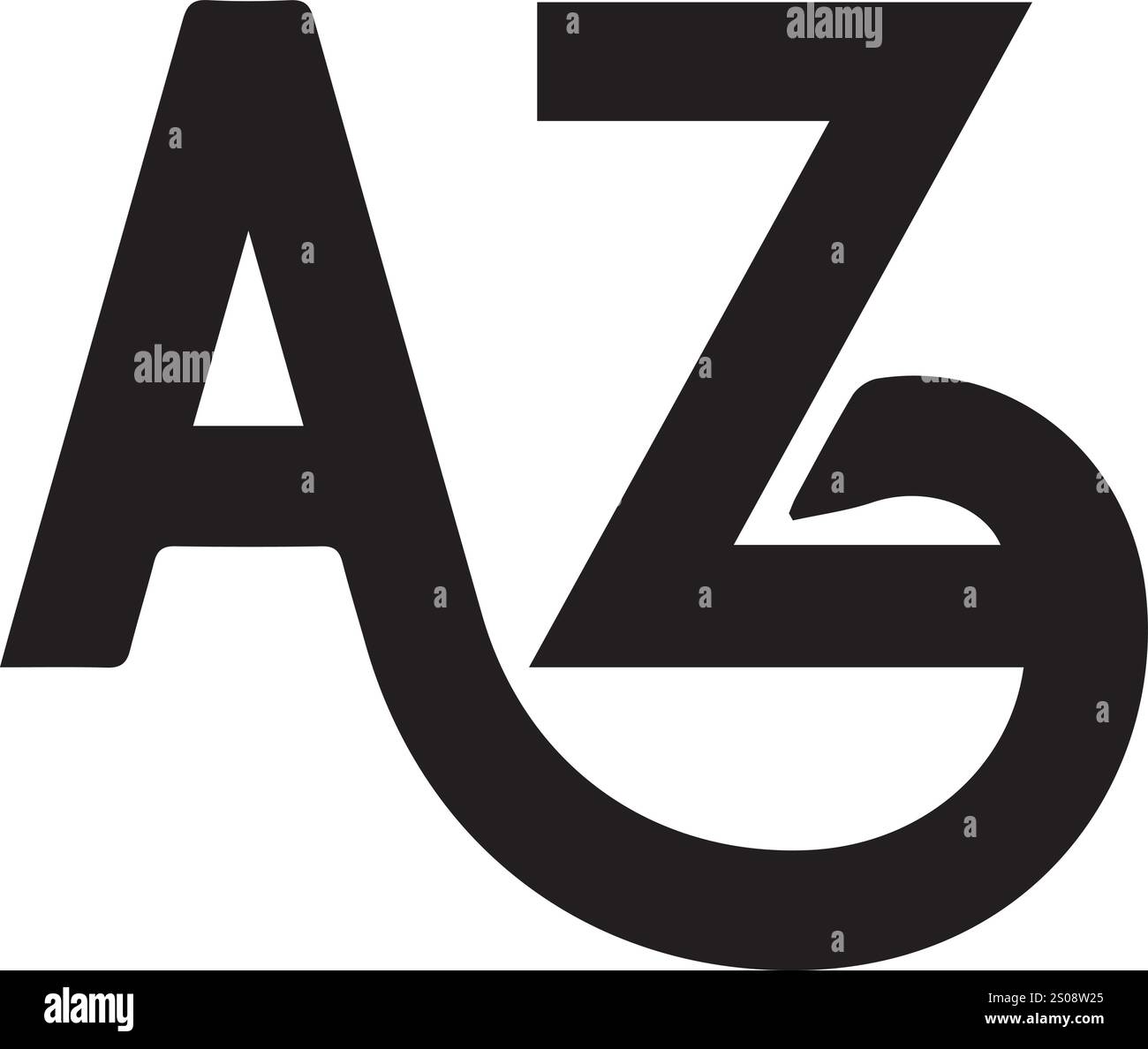 vector colorful letter, font, alphabet logo designs Stock Vector Image ...