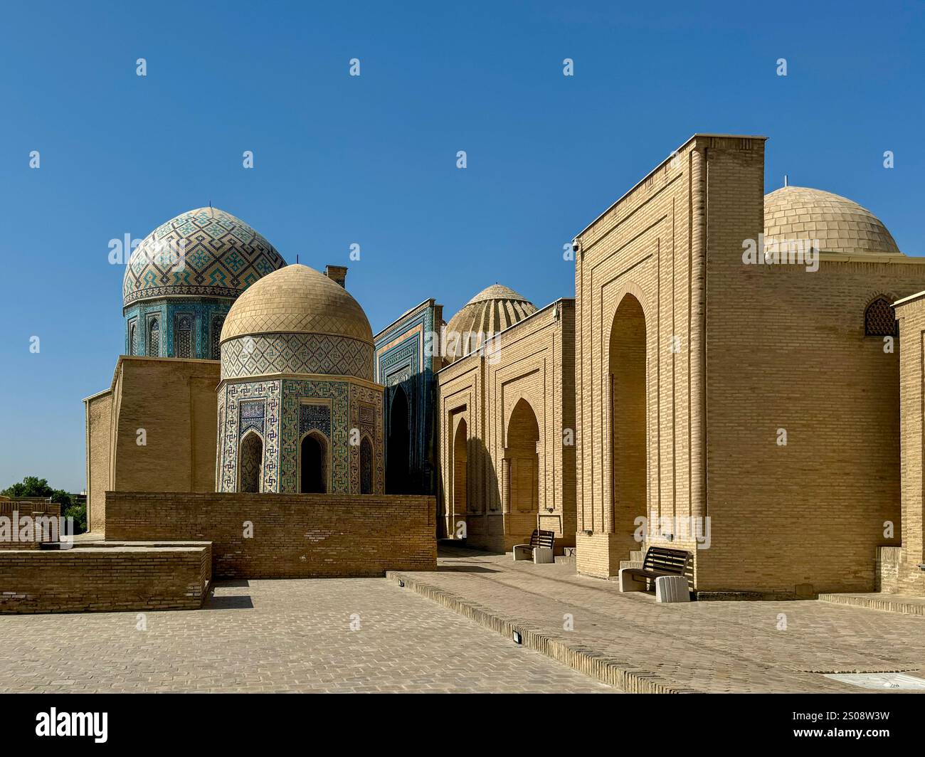 Historic Domes and Brickwork of Samarkand Stock Photo - Alamy