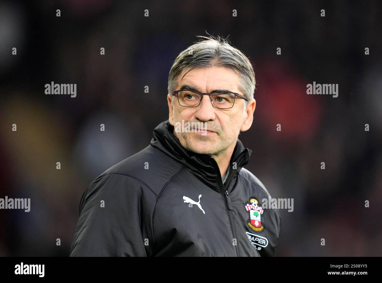 Southampton manager Ivan Juric ahead of the Premier League match at St ...