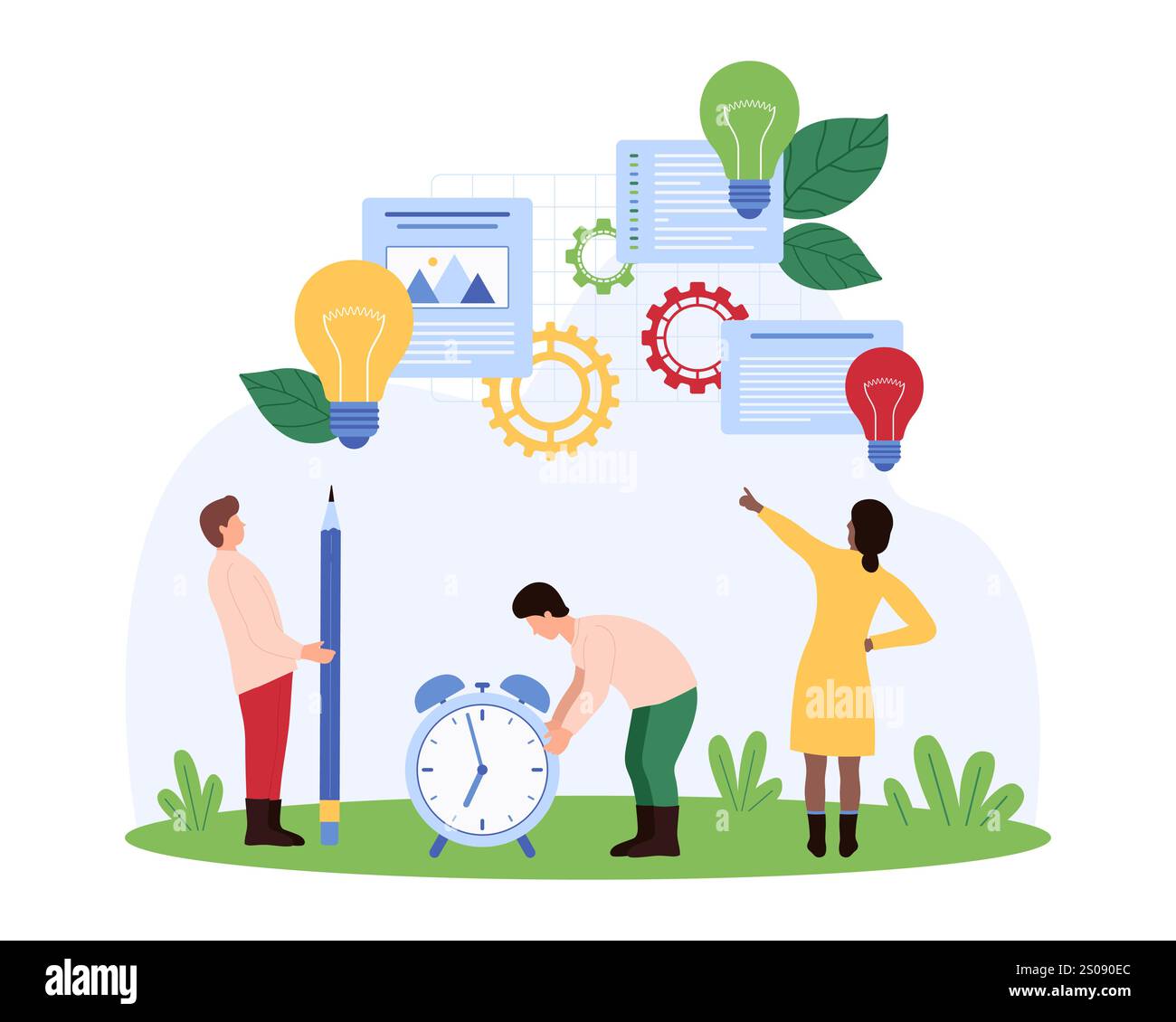 Business teamwork, analytics and data reports of creative project ...