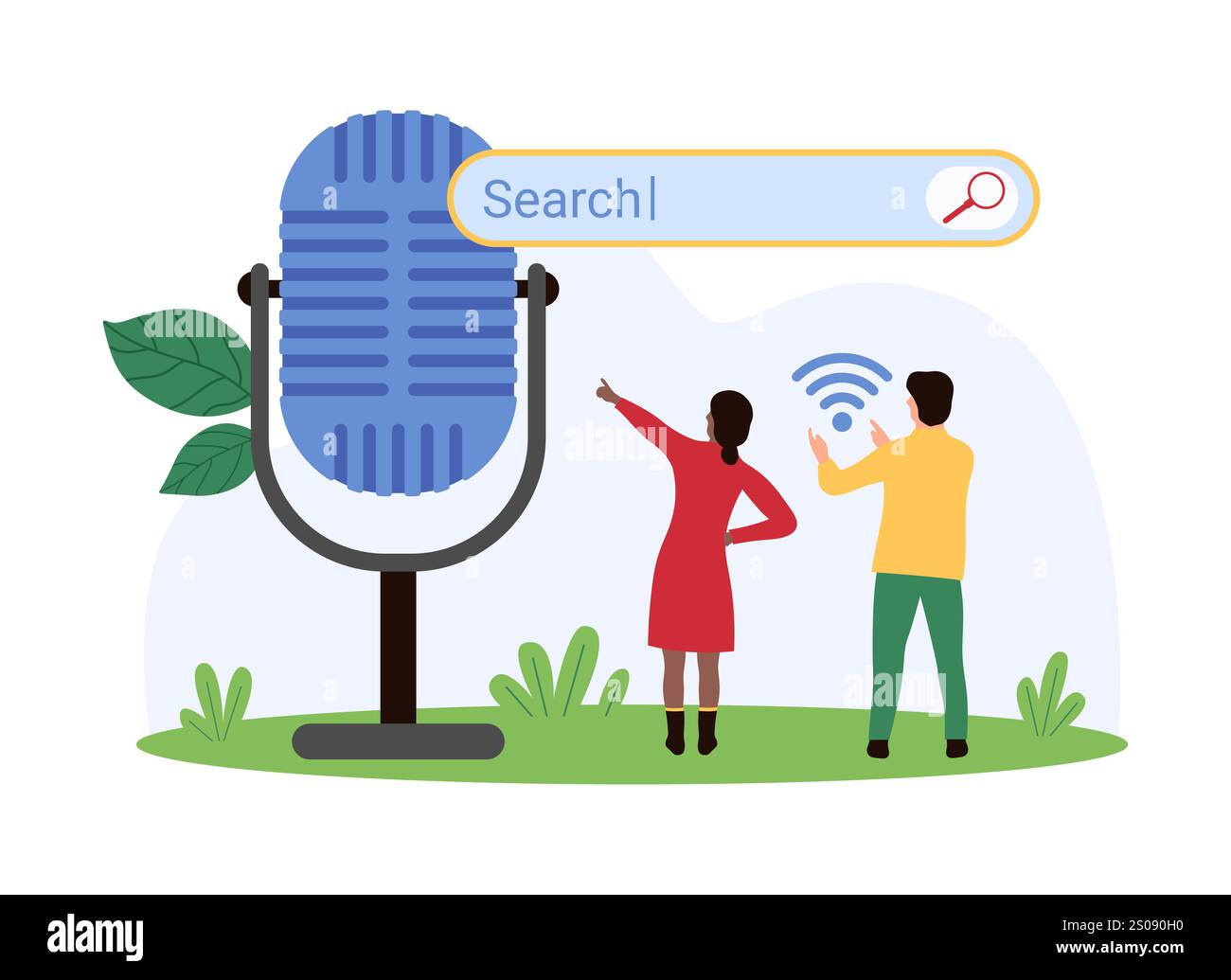 Voice search online, user recognition and application control by ...