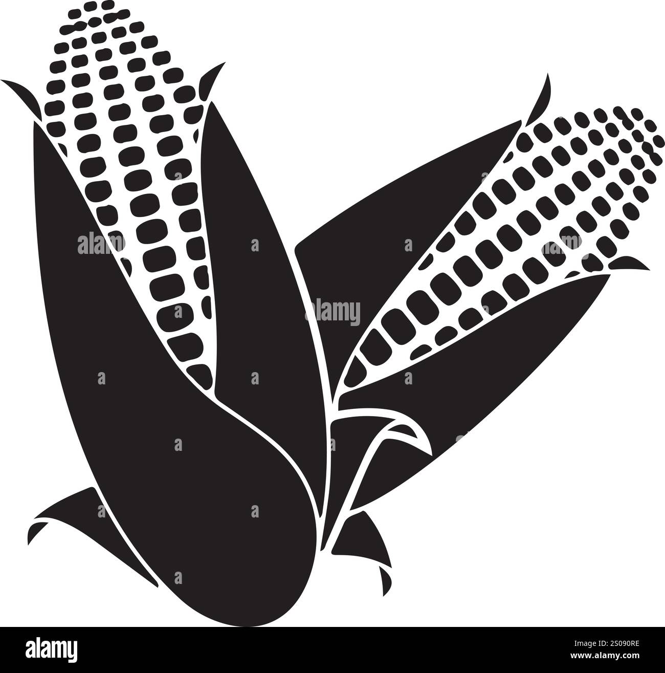vector colorful corn, sticky food design Stock Vector Image & Art - Alamy