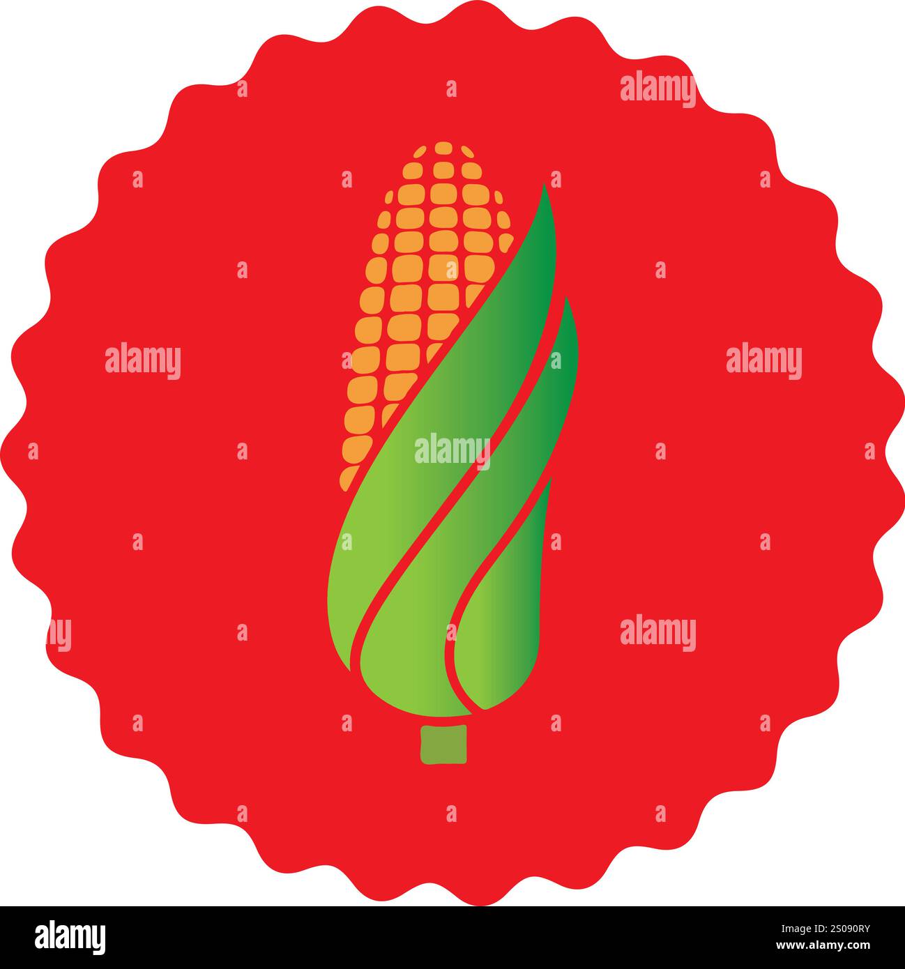 vector colorful corn, sticky food design Stock Vector Image & Art - Alamy