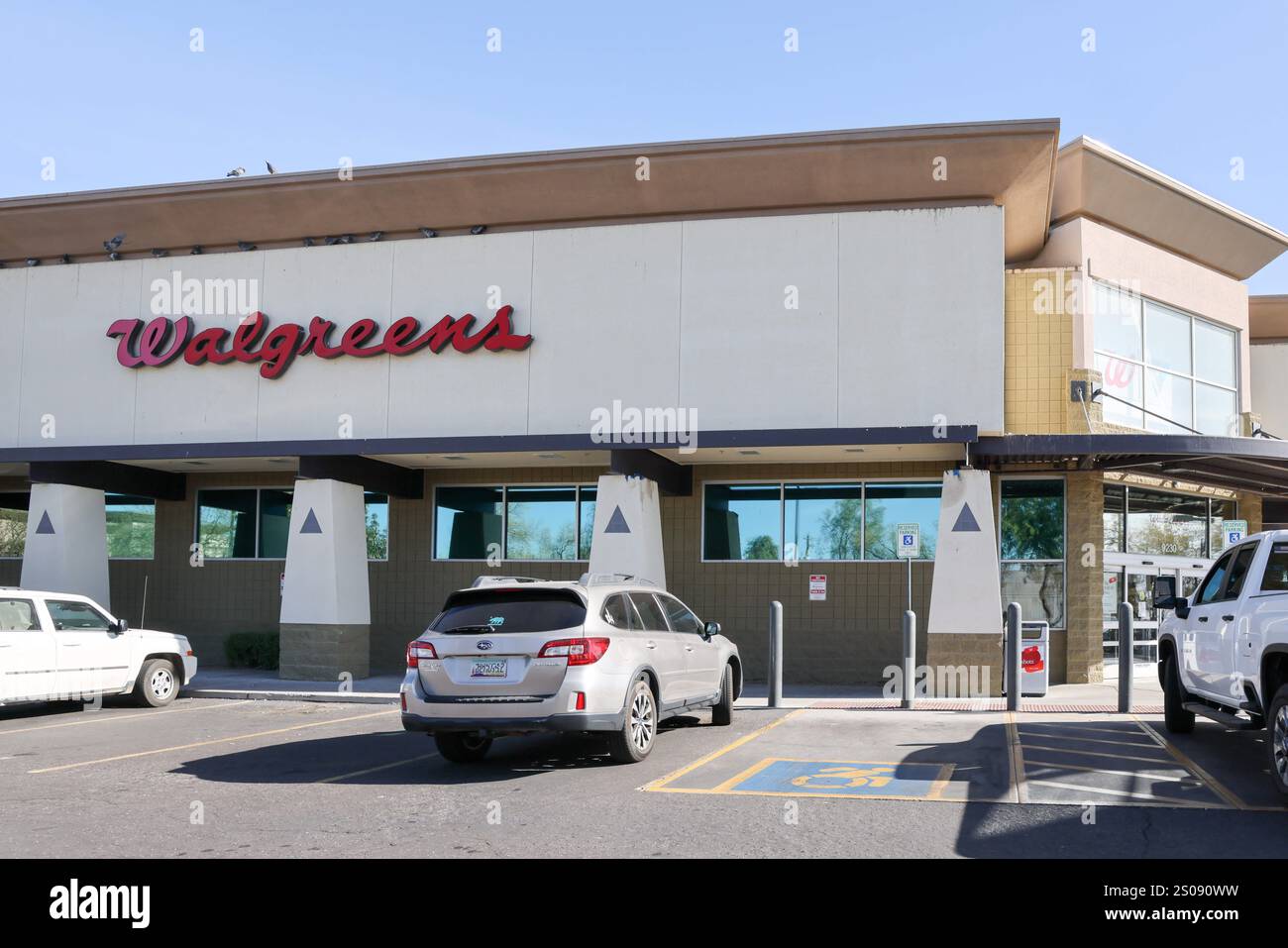 Mesa, USA. 24th Dec, 2024. A Walgreens store location is seen here on ...